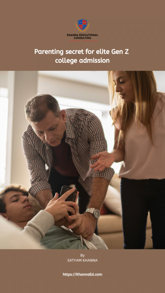 Elite Gen Z college admission